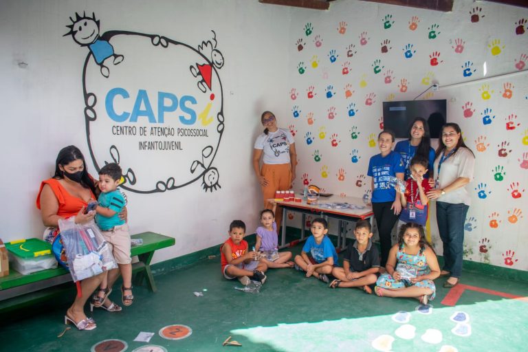 Caps Infantil realiza ação em parceria com o CEO Municipal